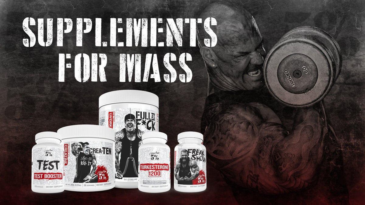 The Best 5% Mass Gaining Supplements