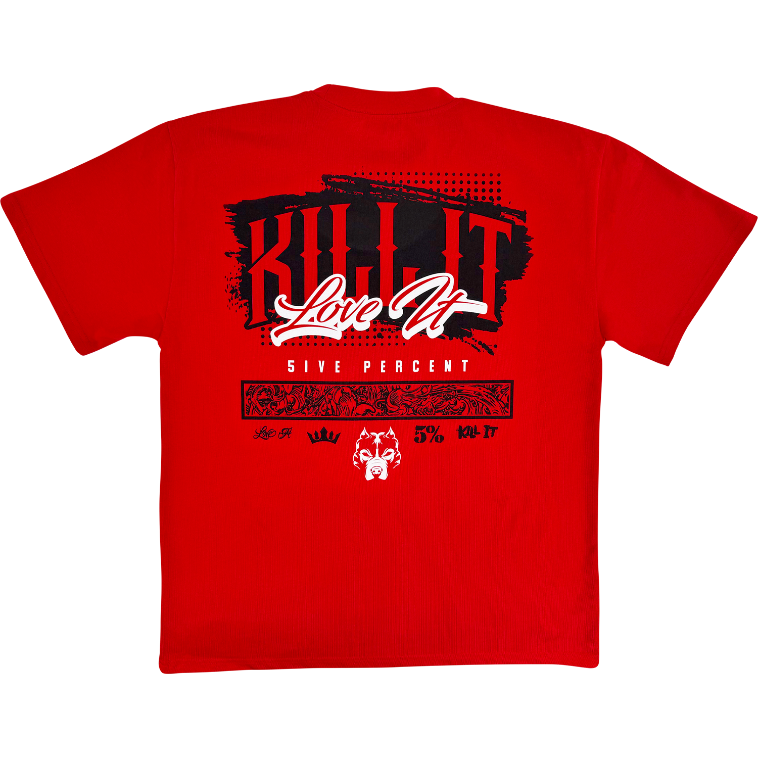 Love It Kill It Pump Cover | Graphic Tee (Red/Black)