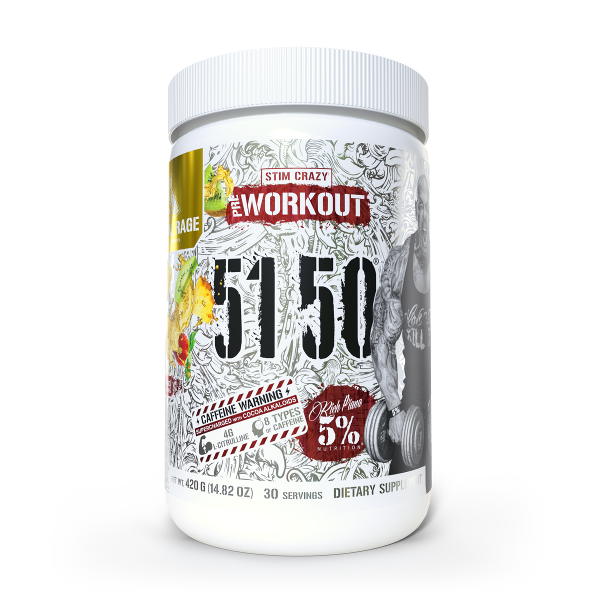 5150® High-Stim Pre-Workout | Extreme Energy & Focus