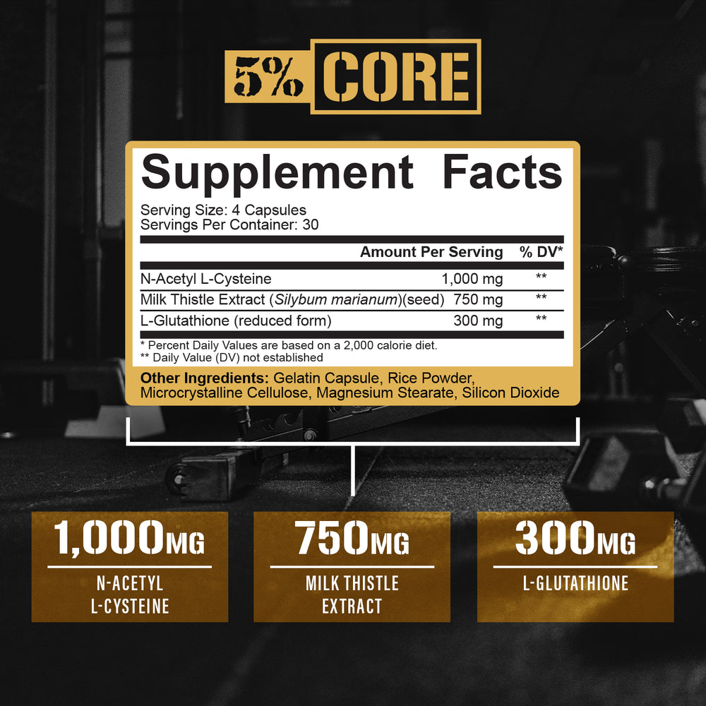 5% Core Liver for Antioxidant & Detoxification Support