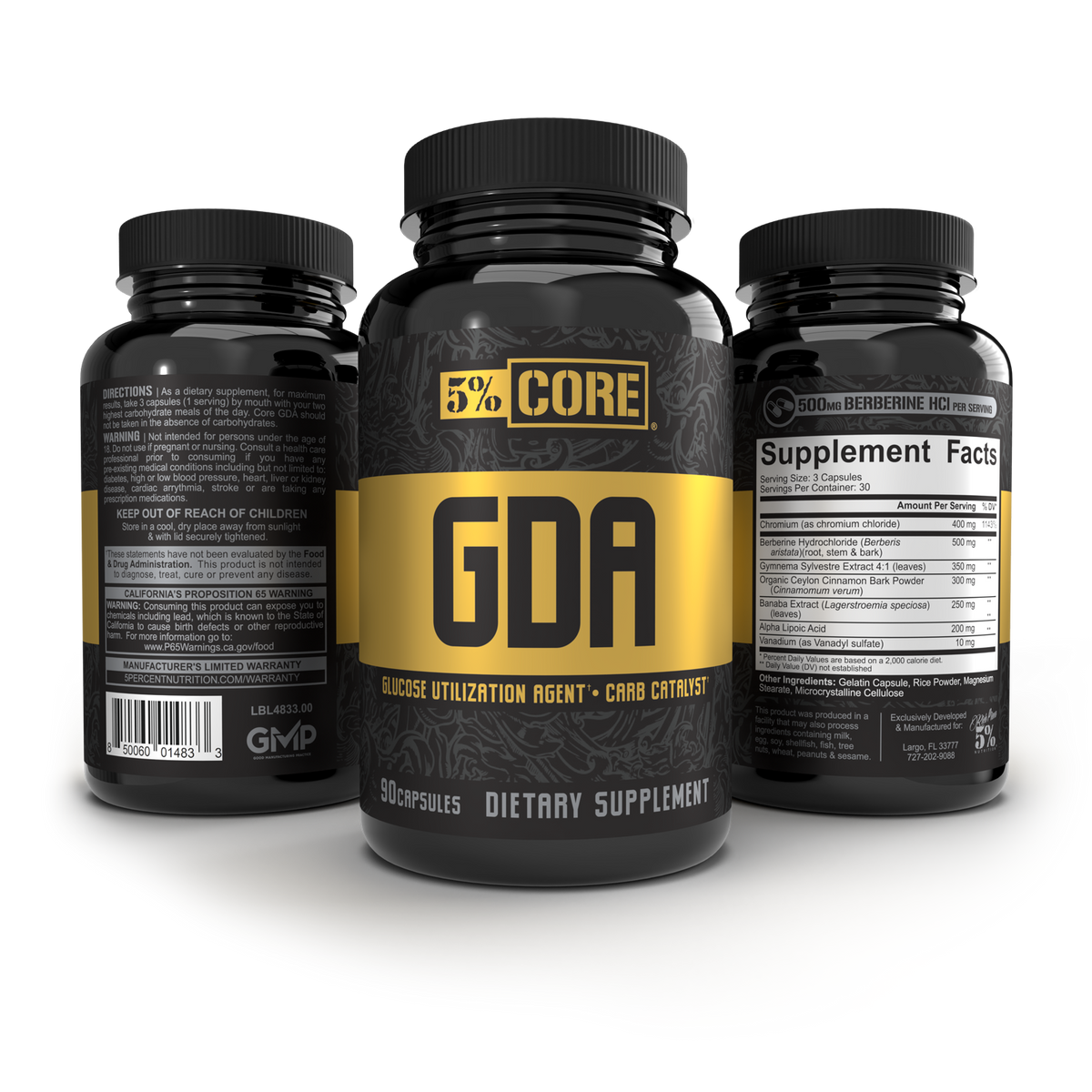 5% Core Glucose Disposal Agent GDA for Carbohydrate Support