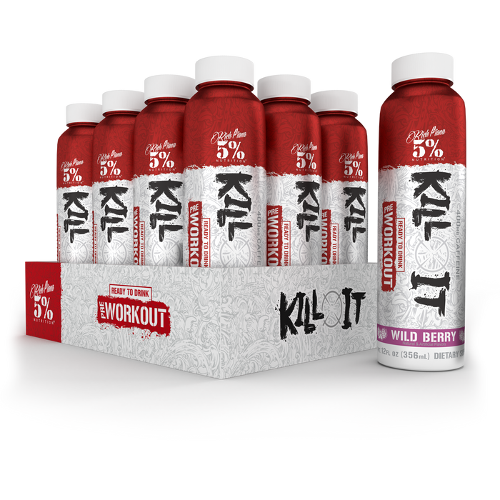 Kill It Ready-To-Drink Pre-Workout | Case of 12 Bottles