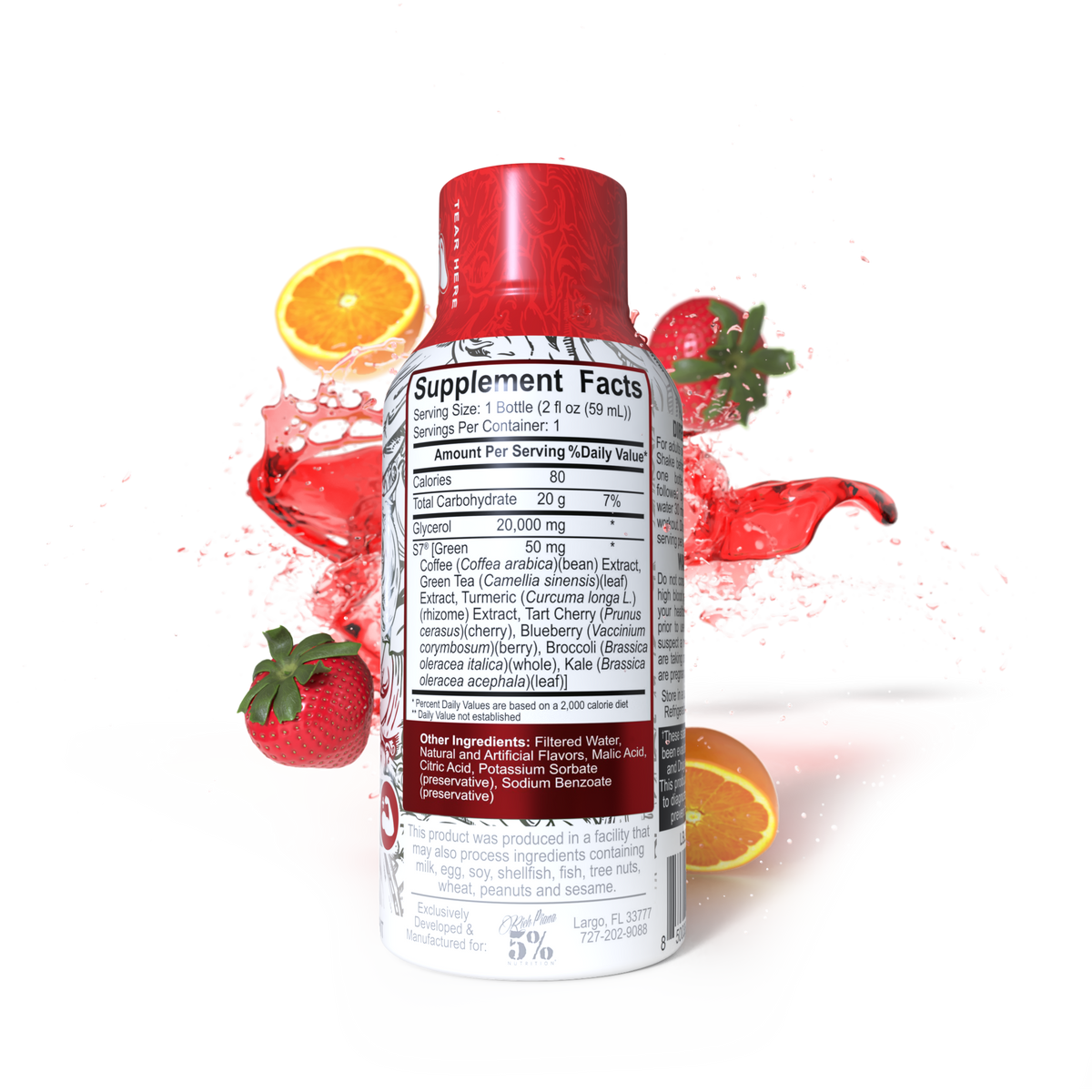 Pump Shot Ready to Drink Pre-Workout for Nitric Oxide Boosting (12 ...