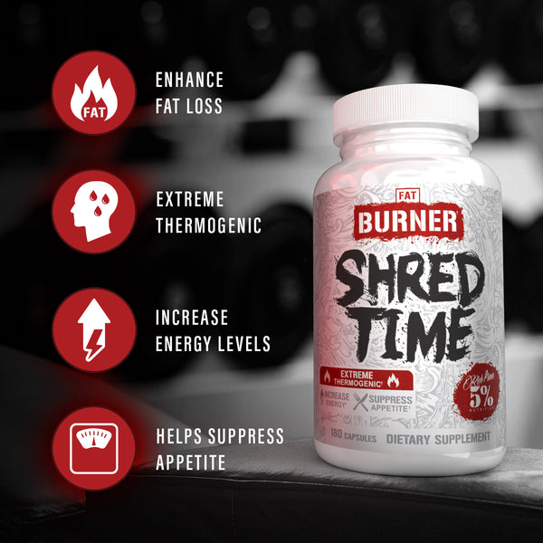 Shred Time for Body Recomposition & Thermogenic Weight Loss