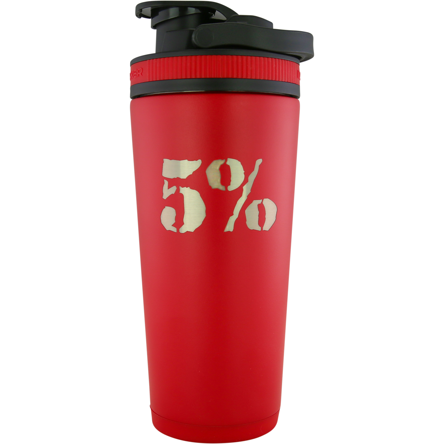 Red 26oz Vacuum-Insulated Ice Shaker Cup