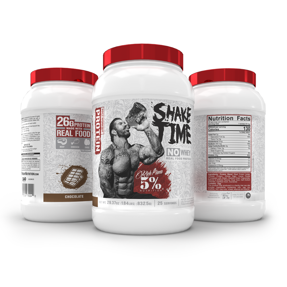 Shake Time | 24g+ of Real Foods Protein (Beef, Chicken, & Eggs)
